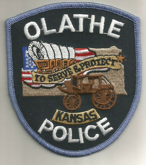 Olathe KS Police Patch - Hero Outdoors