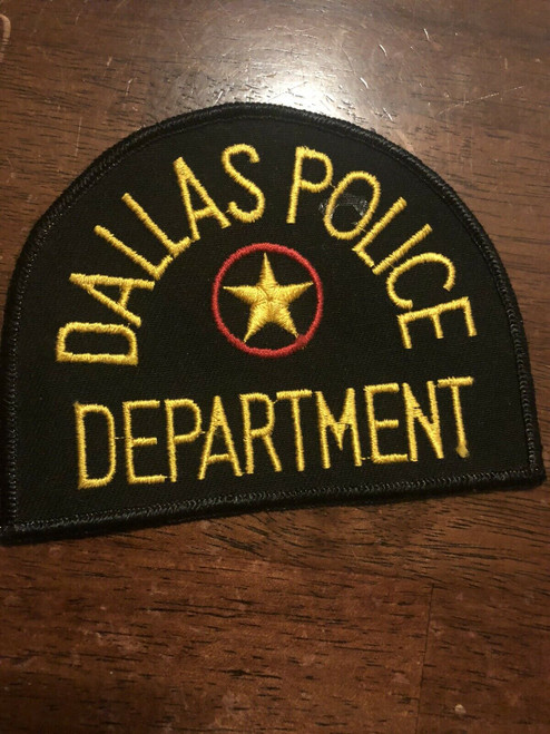 Dallas TX Police Patch - Hero Outdoors