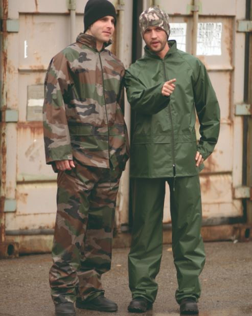 MIL-TEC OD Wet Weather Suit - Hero Outdoors