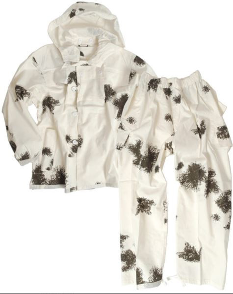Mil-Tec Cotton Snow Camo Suit - Hero Outdoors
