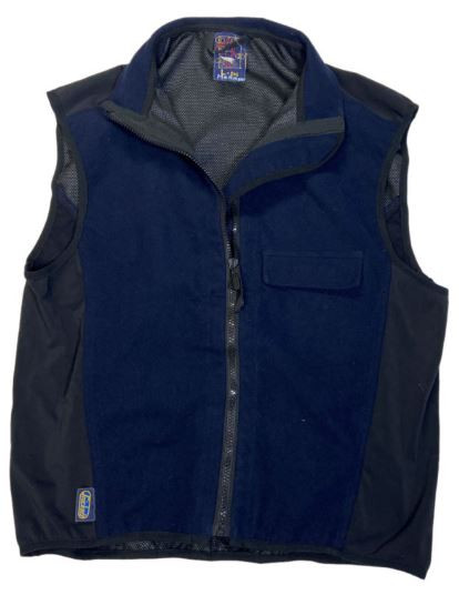 German Dark Blue Fleece Vest - Hero Outdoors