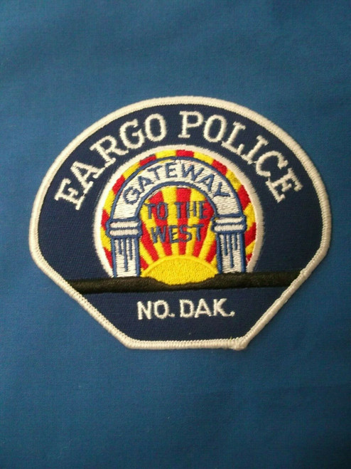 Fargo ND Police Patch - Hero Outdoors