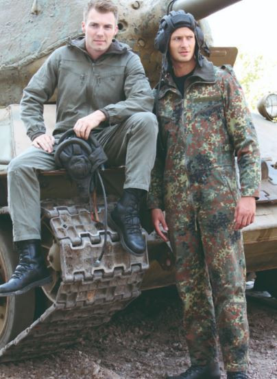 German Armed Forces Flectar Camo Tanker Coverall - Hero Outdoors