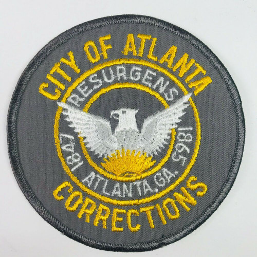 Atlanta GA Dept. of Corrections Police Patch - Hero Outdoors