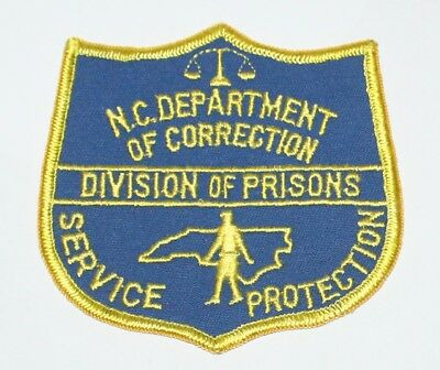 Department of Correction Service Protection NC Police Patch - Hero Outdoors