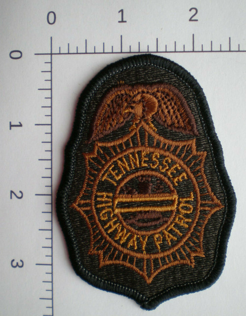 Tennessee State Police Highway Patrol TN Police Patch - Hero Outdoors