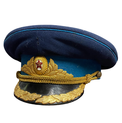 Soviet Russian Air Force Flying Officer Parade Cap - Hero Outdoors