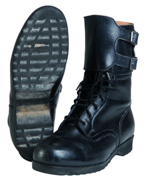 Czech Armed Forces Black M60 2 Buckle Boots - Hero Outdoors