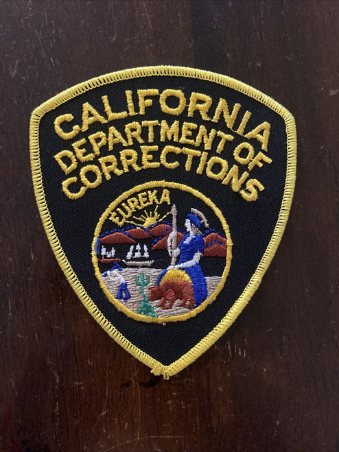 Department of Corrections CA Police Patch - Hero Outdoors