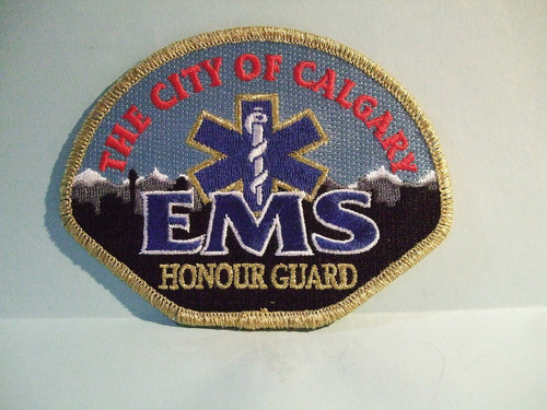 The City of Calgary EMS Honour Guard Patch - Hero Outdoors