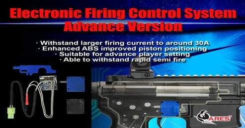 ARES Replacement MOSFET Parts for Ambidextrous M4 AEG E.F.C.S. Advanced ...