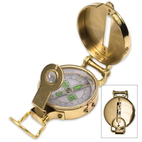 Trailblazer Heritage Lensatic Compass - Hero Outdoors