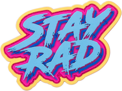 Mil-Spec Monkey "Stay Rad" PVC Morale Patch - Hero Outdoors