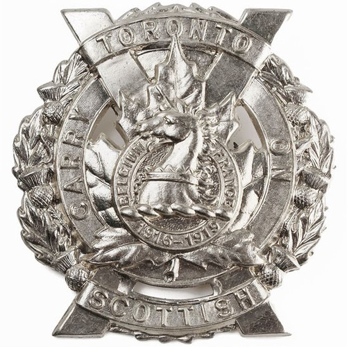 Canadian Army Toronto Scottish Regiment Cap Badge - Hero Outdoors