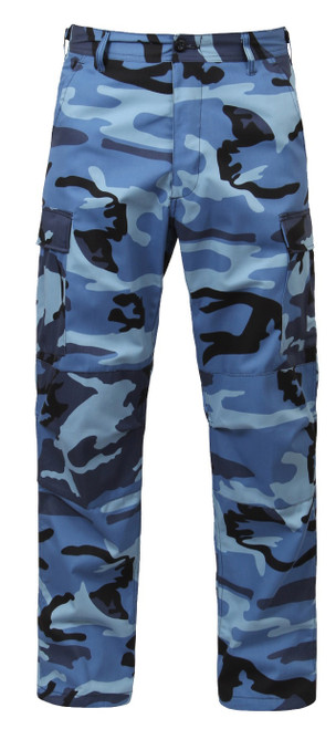 Rothco Color Camo Tactical BDU Pants - Sky Blue Camo - Hero Outdoors