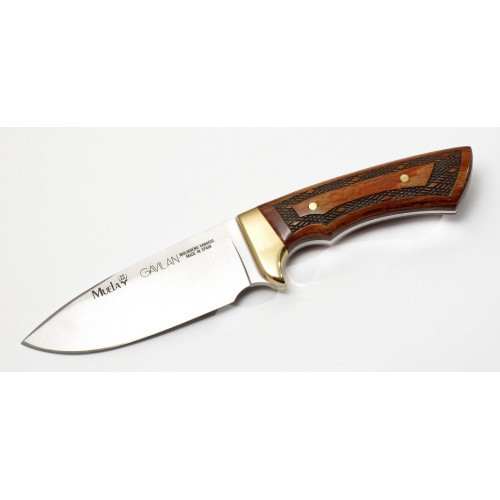 MUELA GAVILAN, X50CrMoV15, 5" Fixed Blade Hunting Knife, Beech Stable ...