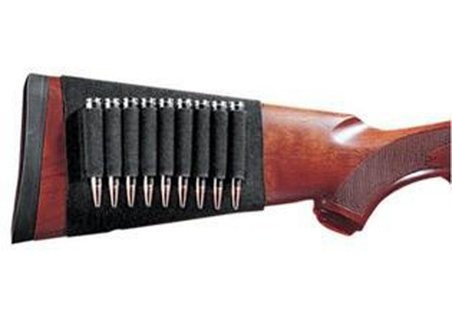 Rifle Butt Stock Shell Holder Black - Hero Outdoors