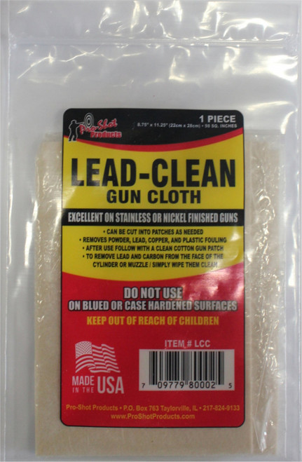 Lead-Clean Gun Cloth - Hero Outdoors