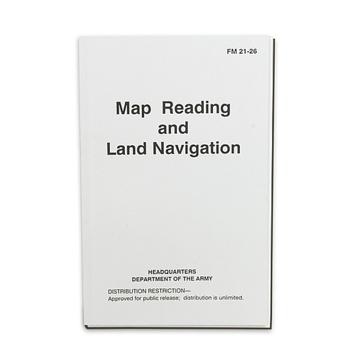 Military Manual - Army Field Map Reading & Land Navigation - Hero Outdoors