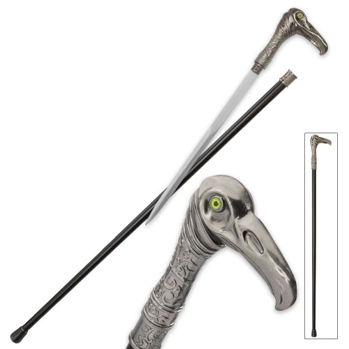 Vulture Head Assassin Sword Cane - Hero Outdoors