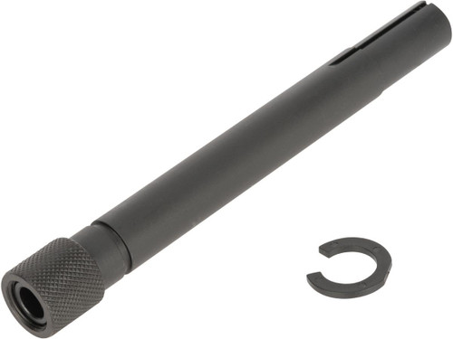 Guarder Steel Threaded Outer Barrel for Western Arms / KWC Mini UZI Gas ...