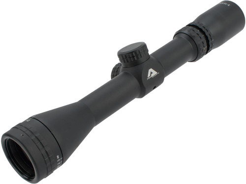 AIM Sports 3-12x32 Scout Scope with Adjustable Objective (Reticle: Mil ...
