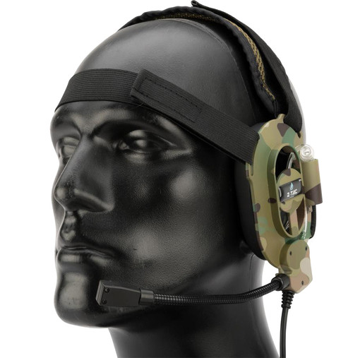 Element Z023 Military Style Low Profile Headset (Color: Multicam ...