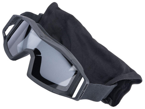Revision Wolfspider Ballistic Goggles Deluxe Kit (Color: Black Frame ...