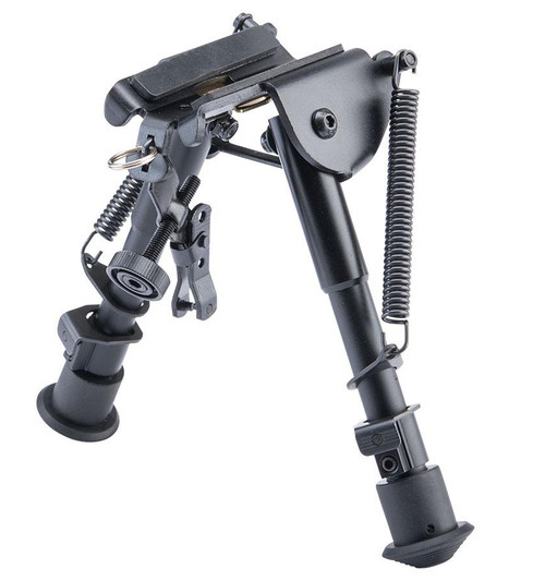 Matrix 6"-9" Retractable Harris Type Bipod w/ Swivel Lock and RIS ...