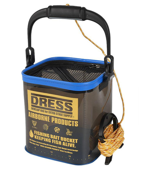 DRESS Fishing Mesh Top Bait Bucket - Hero Outdoors