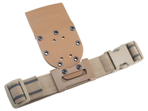 G-Code RTI Optimal Drop Pistol Belt Platform w/ Leg Strap (Color: Tan ...