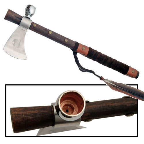 Replica Colonial Tomahawk Peace Pipe - Hero Outdoors