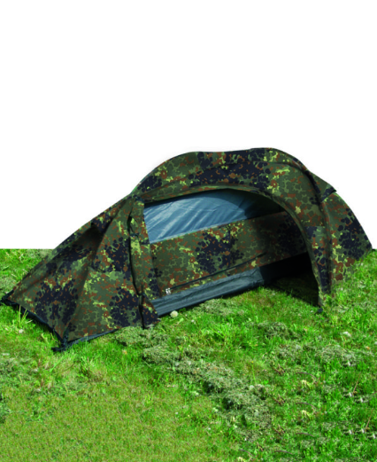 Mil-tec Flecktarn 1-man Recom Tent - Hero Outdoors