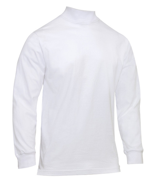 Rothco Mock Turtleneck - White - Hero Outdoors