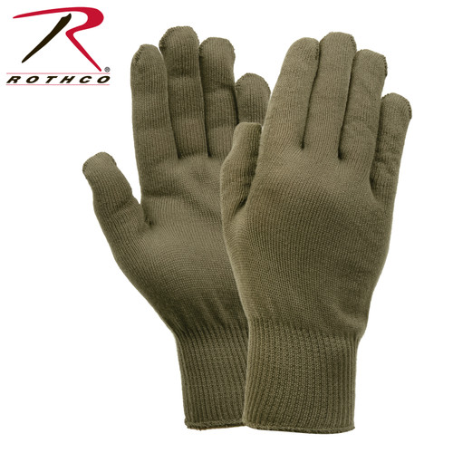Rothco G.I. Polypropylene Glove Liners - Olive Drab - Hero Outdoors