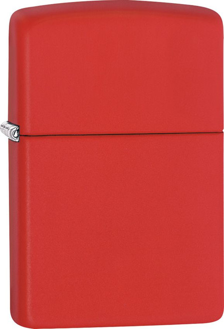 Zippo Classic Lighter Red Matte - Hero Outdoors