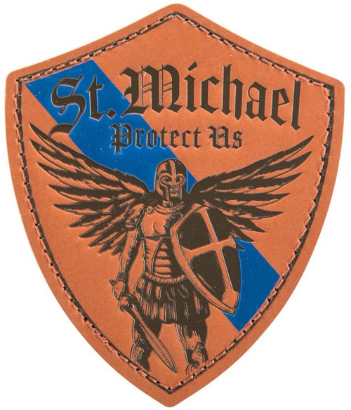 5.11 Tactical "Saints Table Crest" Leather Morale Patch - Hero Outdoors