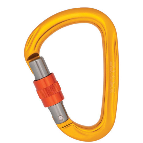 Cypher Climbing Iris HMS Screw Gate - Hero Outdoors