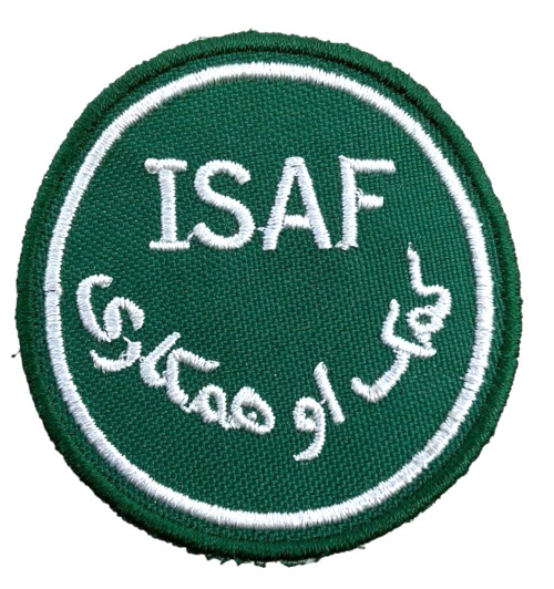 NATO ISAF Small Patch - Green - Hero Outdoors