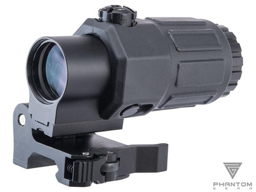 Phantom 3X-H 3X Flip to Side Magnifier for Red Dot Optics - Hero Outdoors
