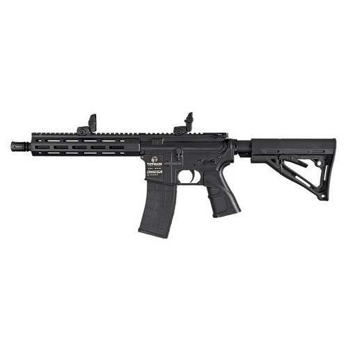 Tippmann M4 Omega-PV V2 CQB 12g E-matic Black Airsoft Gun - Hero Outdoors
