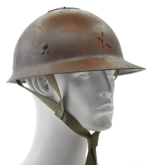 Japanese WW2 Cherry Blossom "Sakura" Army Helmet Hand Aged - Hero Outdoors