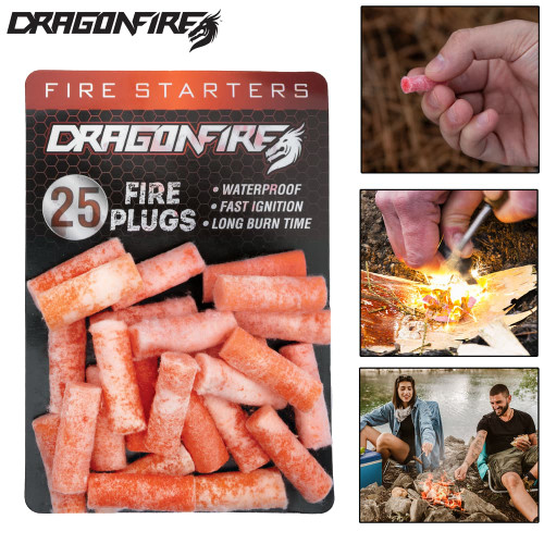 Dragonfire Emergency Firestarters - Hero Outdoors
