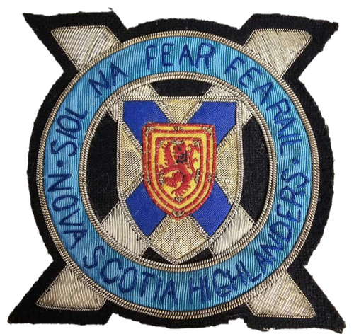 Canadian Armed Forces Nova Scotia Highlanders Blazer Crest - Hero Outdoors