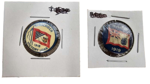 WWI Canadian War Bond Pins - Hero Outdoors