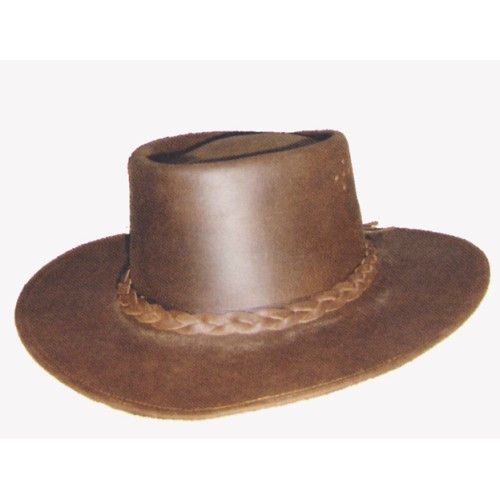 Denix Leather Bush Hat - Medium - Hero Outdoors