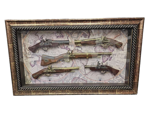 Naval Flintlock Shadow Box Display - Hero Outdoors