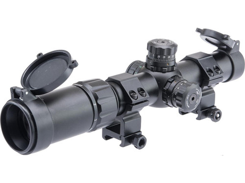 Matrix 1.5-6x24E Illuminated Red/Green Reticle Sniper Scope (Color ...