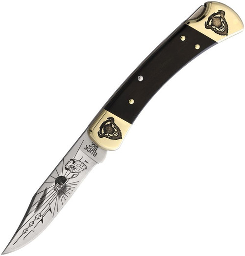 Yellowhorse Custom Buck 110 Lockback Buff - Hero Outdoors