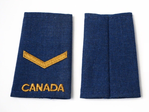 Canadian Armed Forces Rank Epaulets Air Force - Private Trained - Hero ...